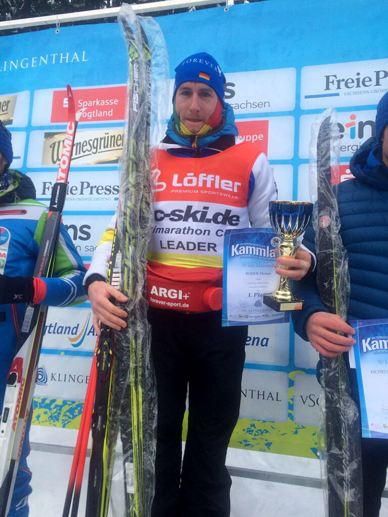 Int. Kammlauf Klingenthal: Sigrun Hannes und Florian Rohde siegreich ...