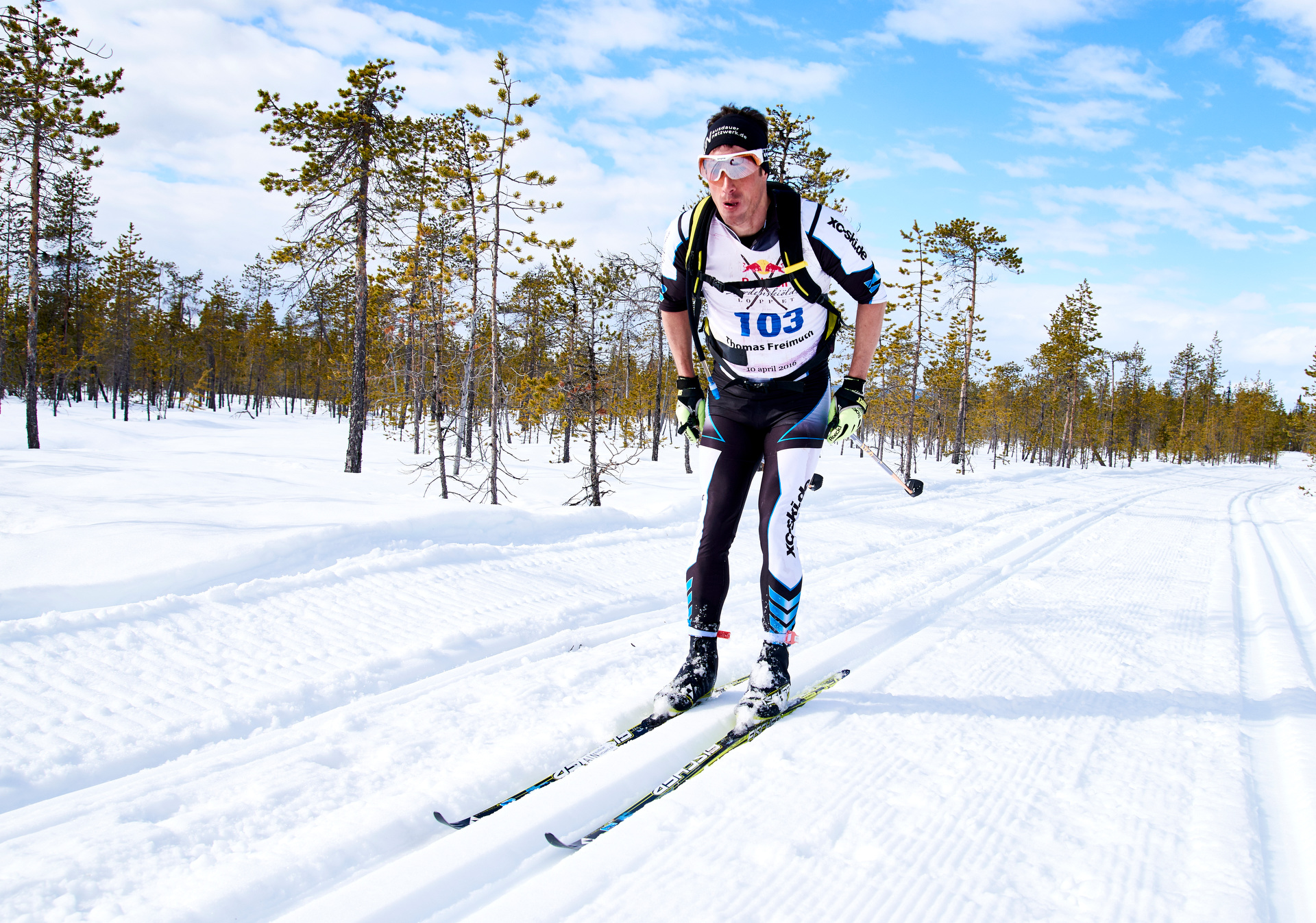 Freimuth - Bildergalerie Red Bull Nordenskiöldsloppet - xc-ski.de Langlauf