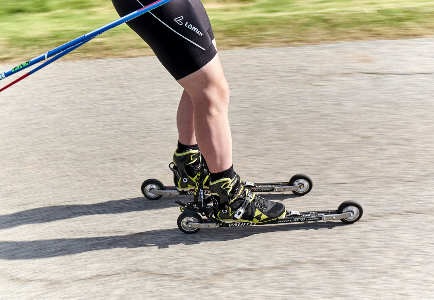 Skiroller-Bremse: Die Fischer Rollerski Brake im Test - xc-ski.de Langlauf
