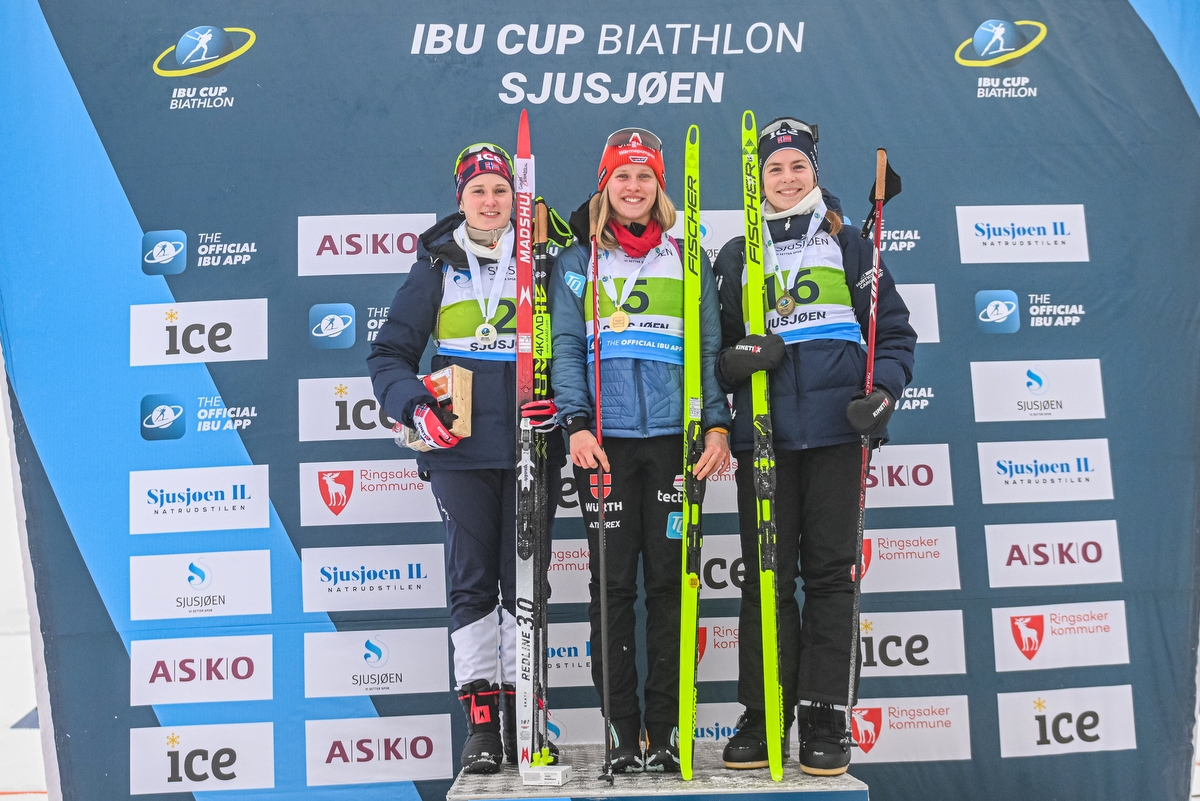 RICHARD Jeanne (FRA), MICHELON Oceane (FRA), RANDBY Gro (NOR), (l-r ...