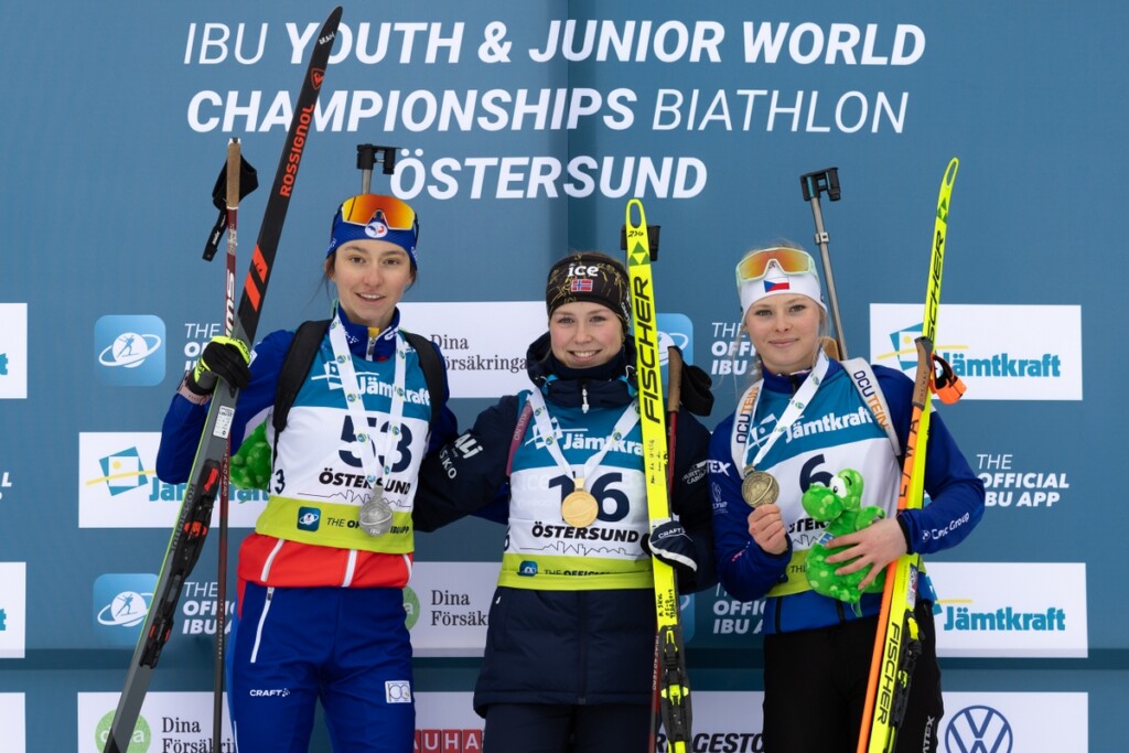 Biathlon JWM Östersund: Lukas Tannheimer und Anna Andexer sind Sprint ...
