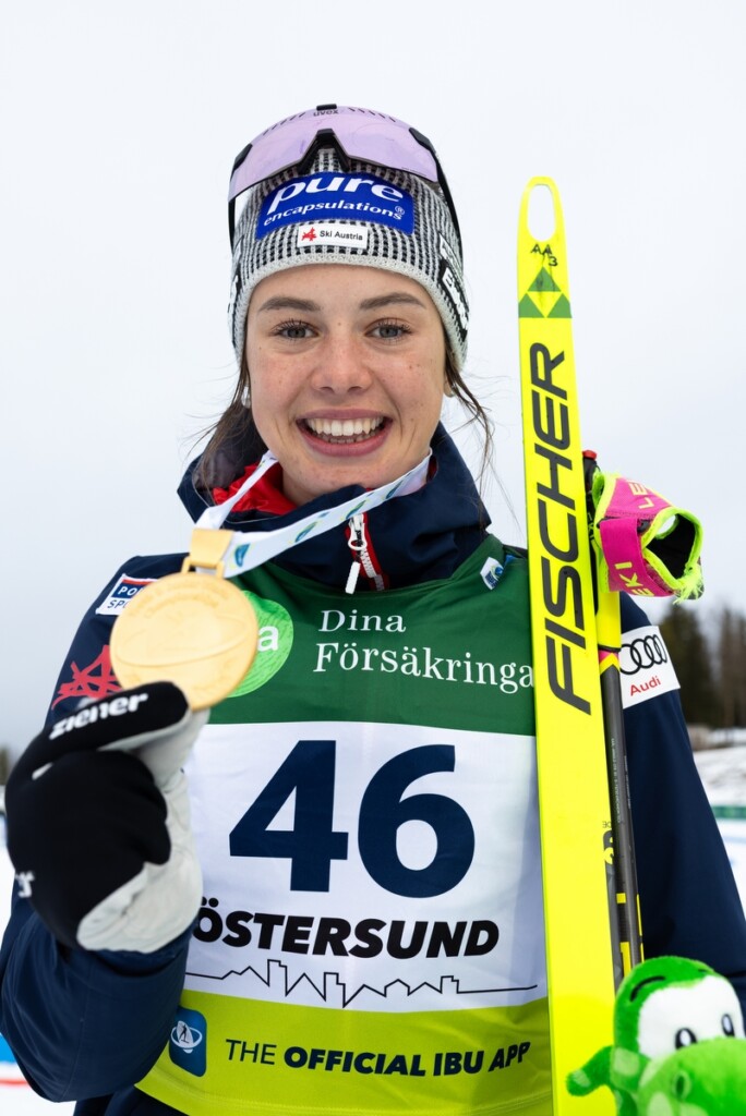 Biathlon JWM Östersund: Lukas Tannheimer und Anna Andexer sind Sprint ...