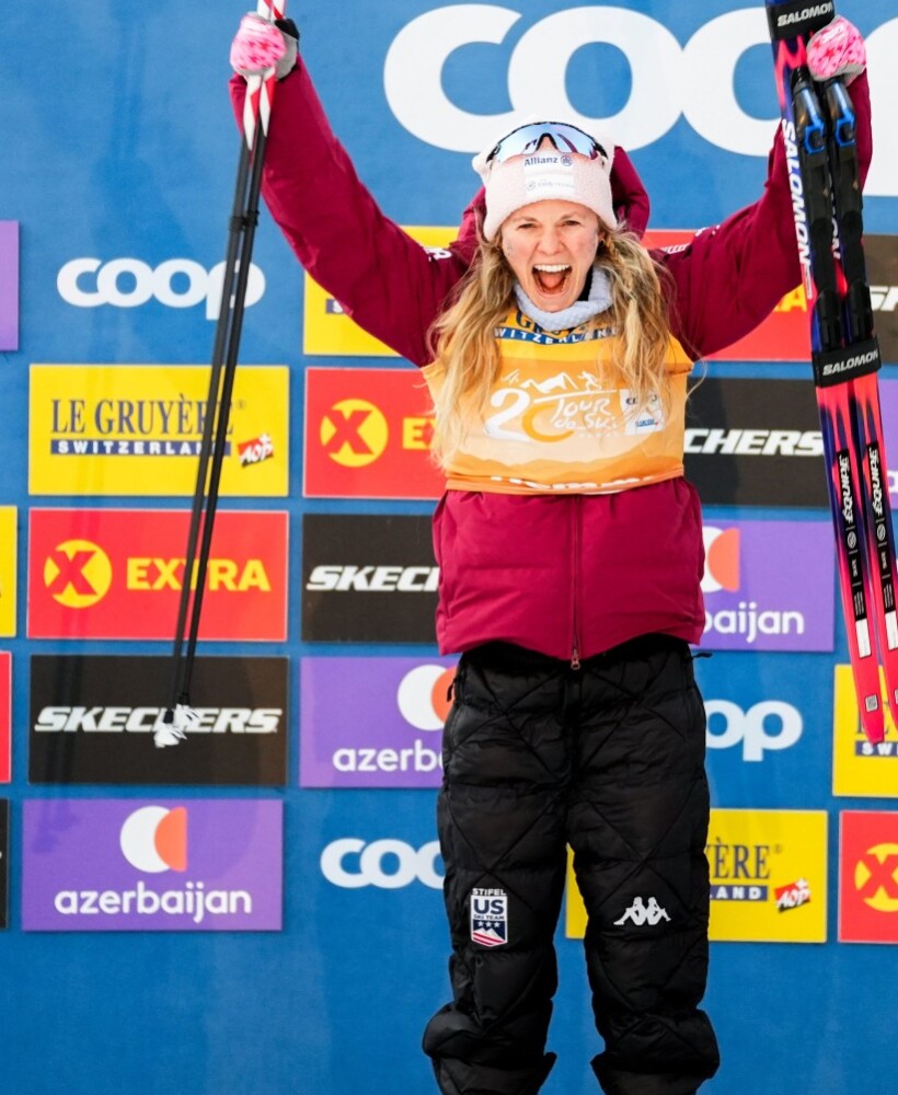 Langlauf Weltcup: Jessie Diggins gewinnt ihre dritte Tour de Ski vor ...