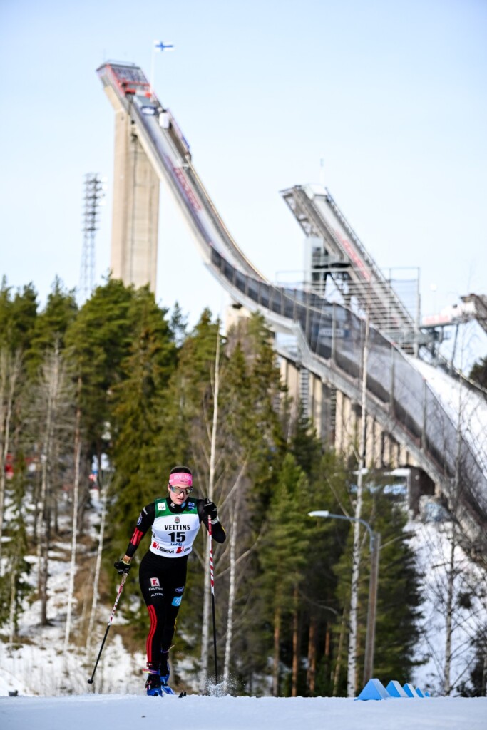 Laura Gimmler (GER) - Bildergalerie Langlauf Weltcup Lahti (FIN ...