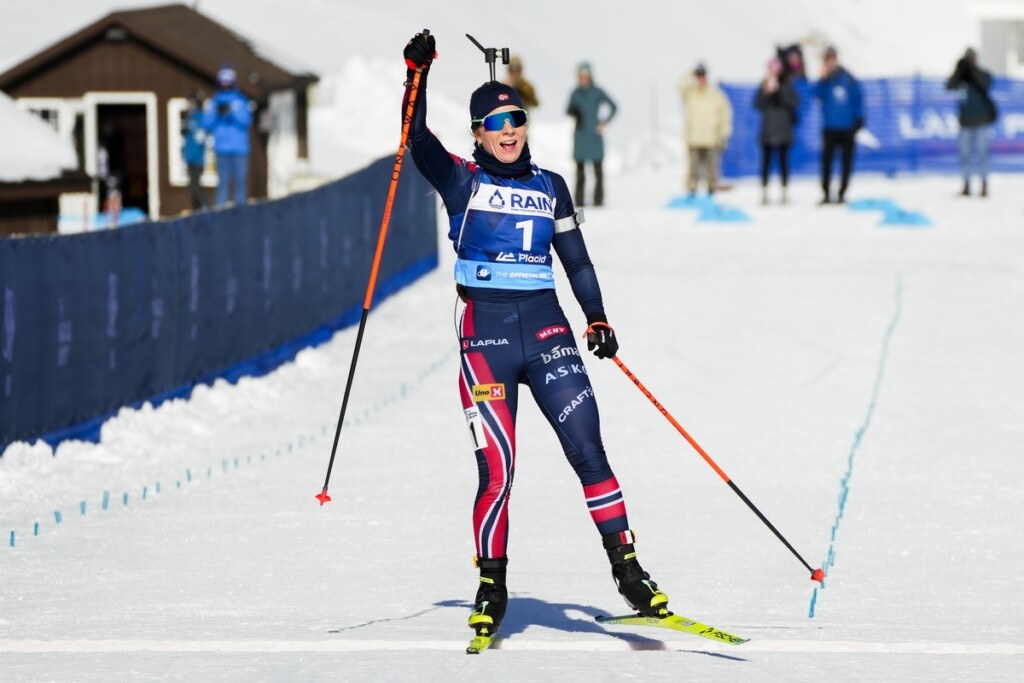 Gro Randby (NOR) - Bildergalerie Biathlon IBU Cup Lake Placid (USA ...